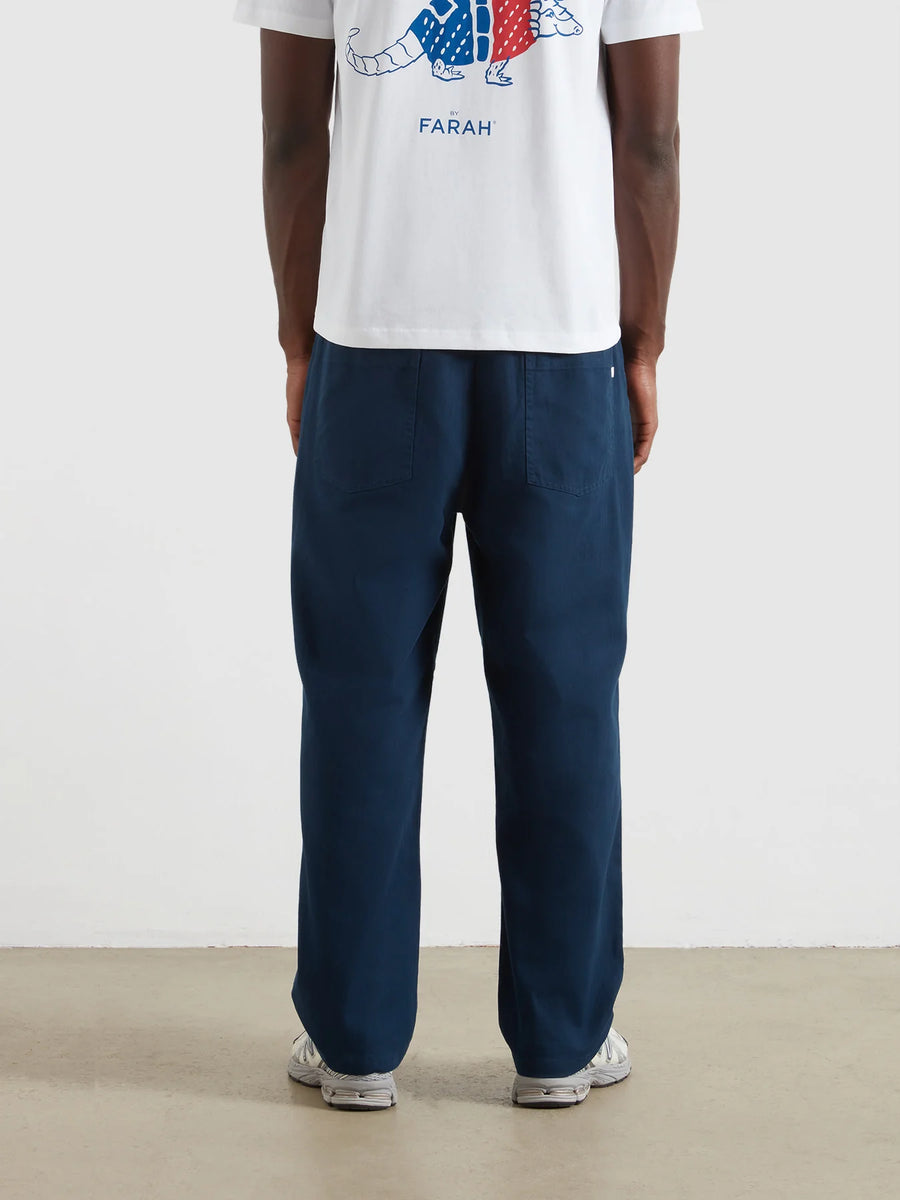 Farah F4BFF057 Greenport Drawstring In Yale– mitchellsmenswear